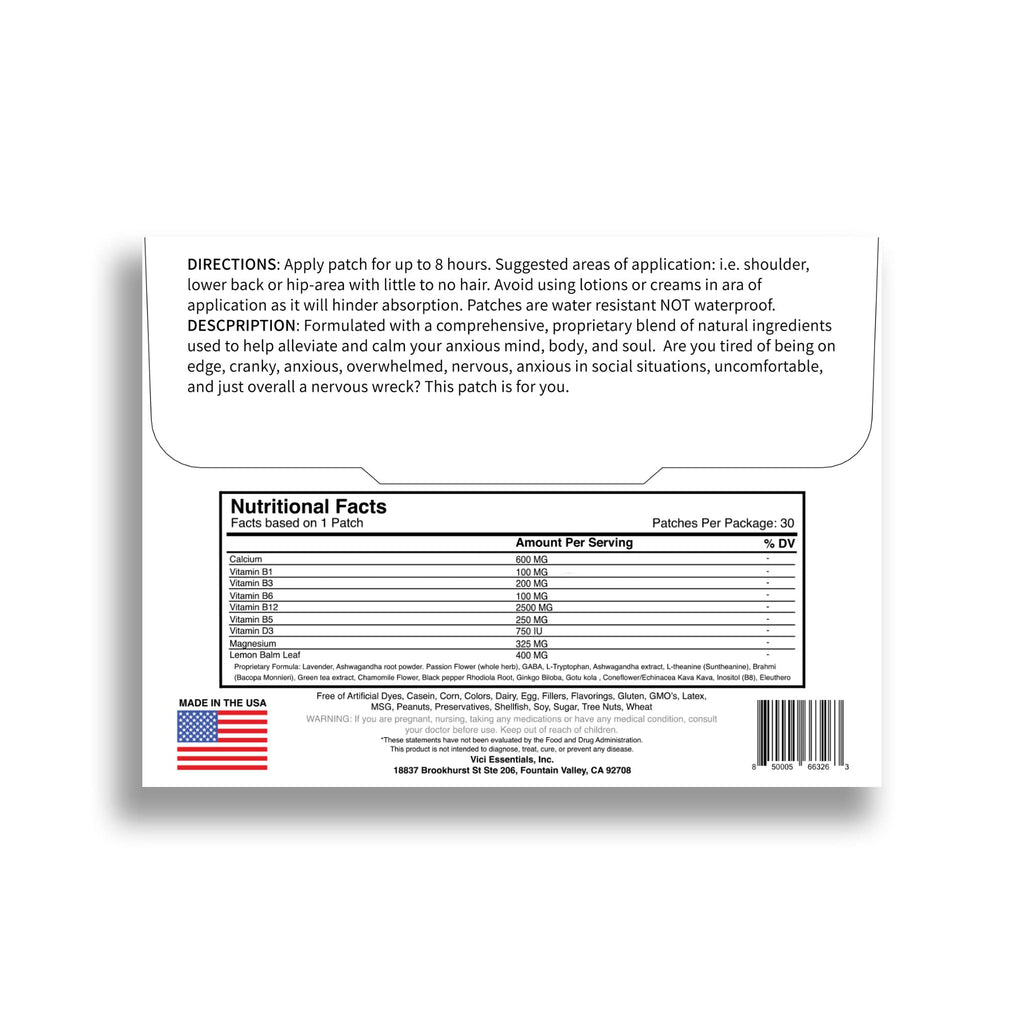 easy to use mineral patches