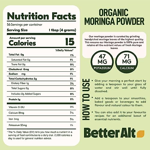 easy-to-use moringa for smoothies