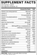 easy to use multivitamin iron patch