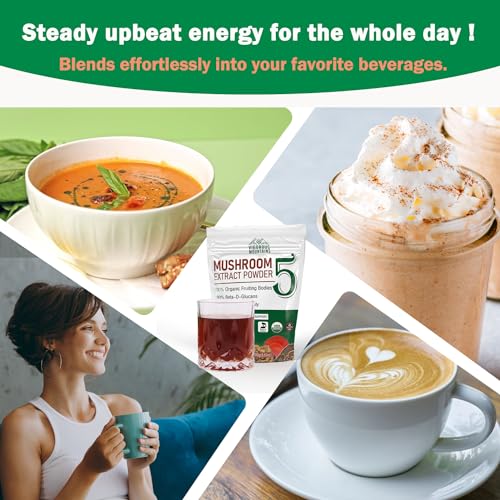 easy-to-use mushroom mix for drinks
