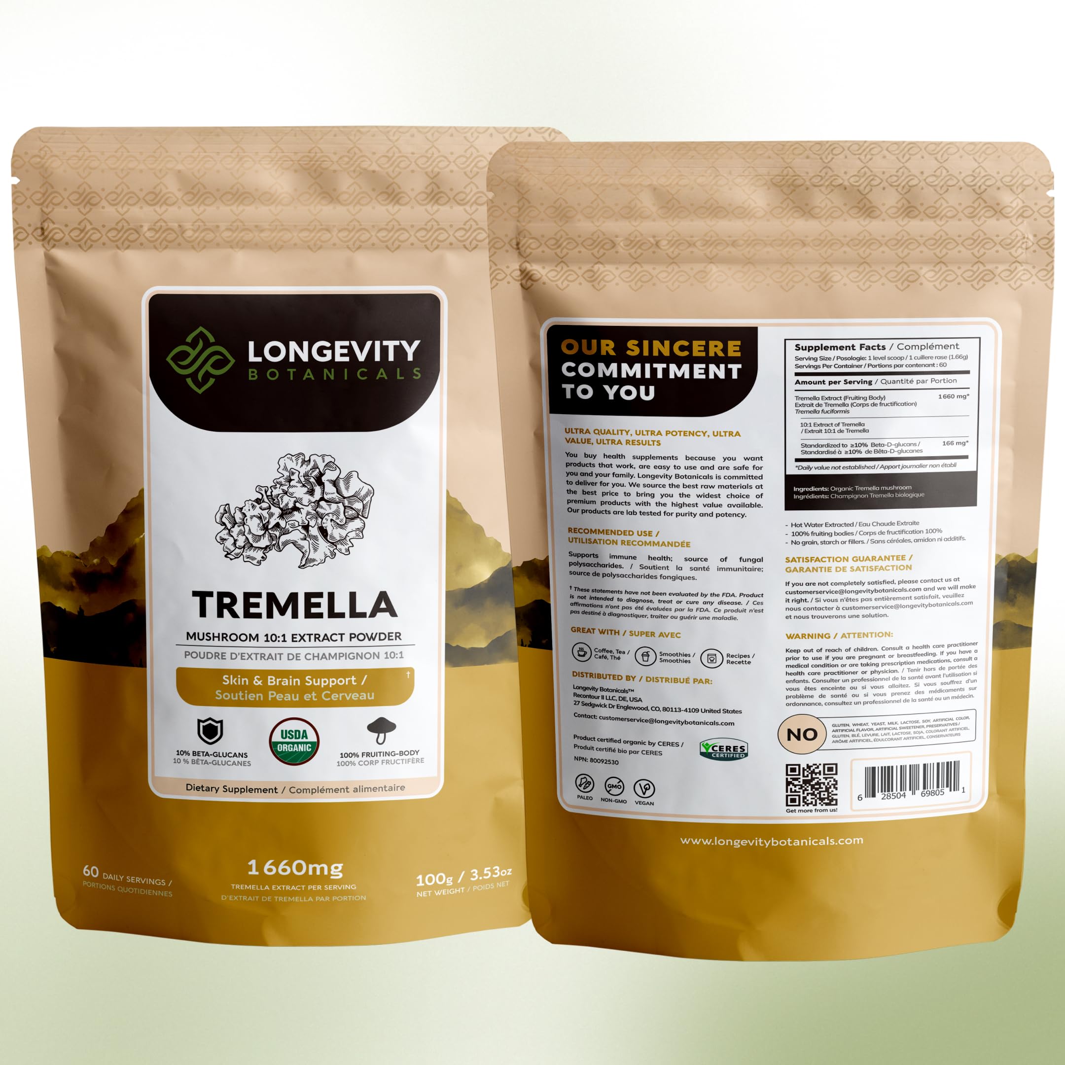 Easy to use mushroom supplement