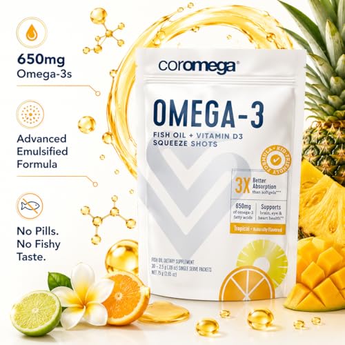 easy to use omega 3 packets