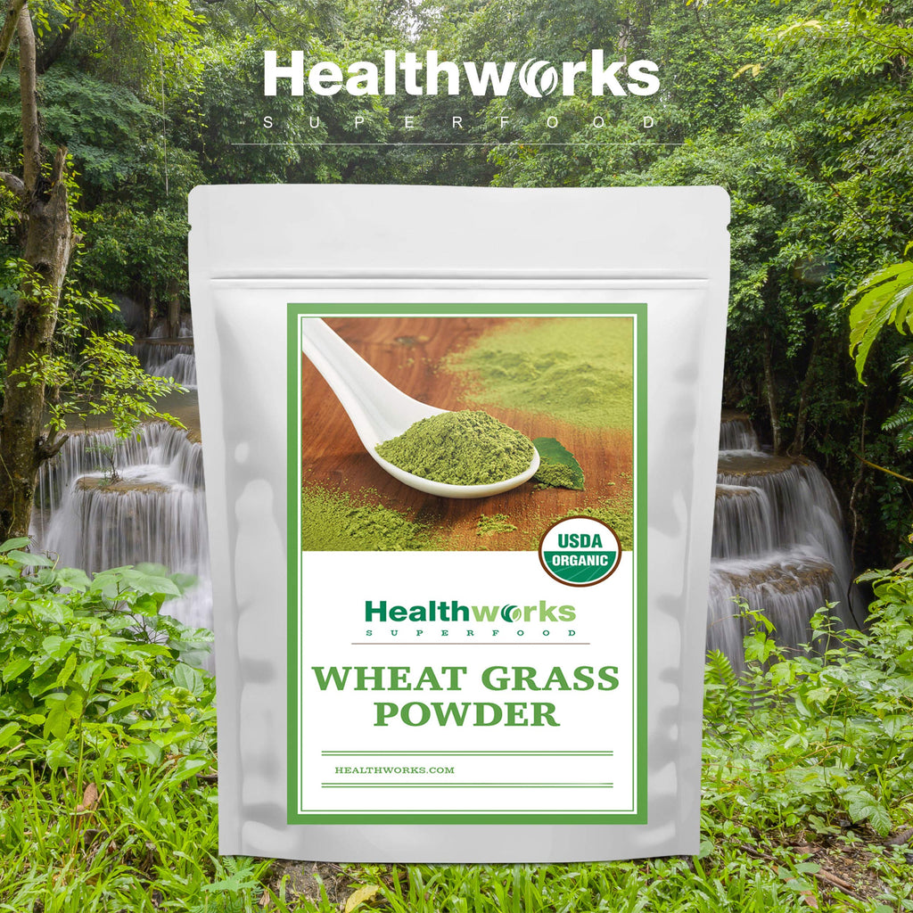 easy-to-use organic wheatgrass powder