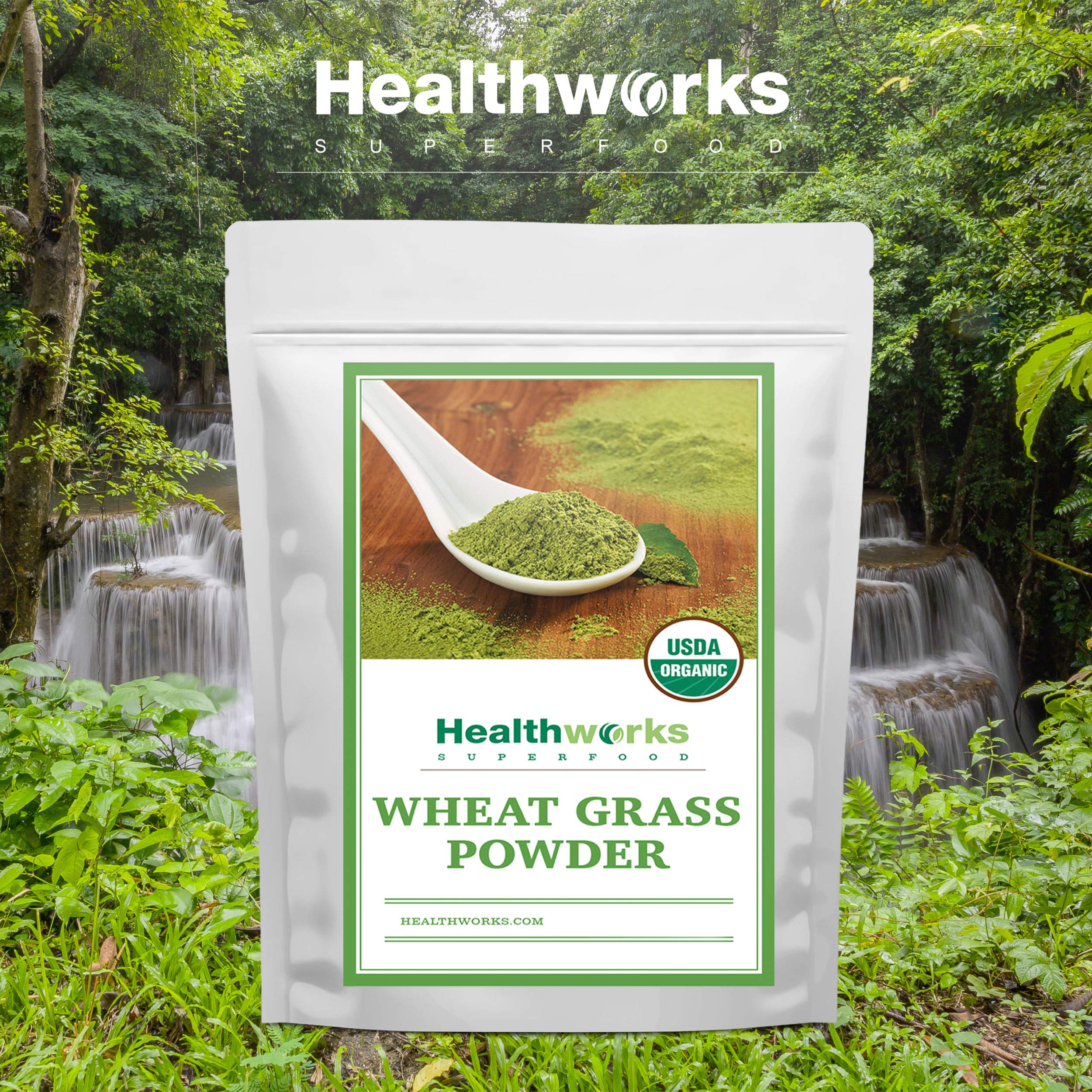 easy-to-use organic wheatgrass powder