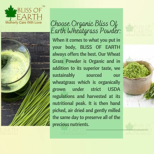 easy-to-use organic wheatgrass powder