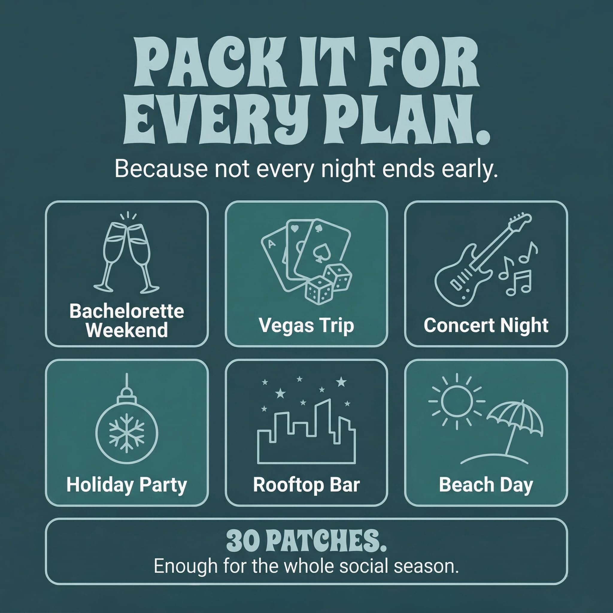 Easy-to-use patches for quick relief