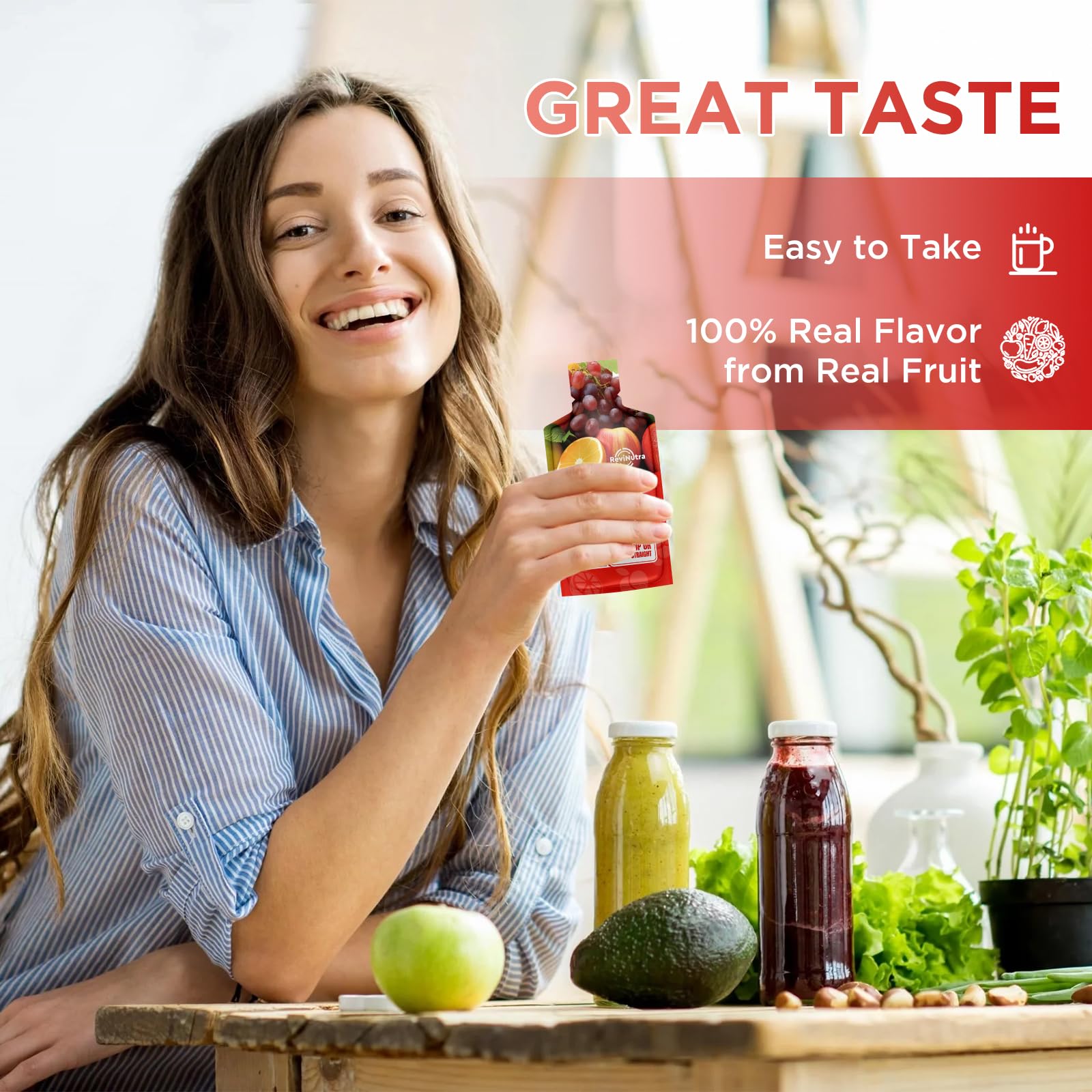 easy-to-use pouches of superfoods