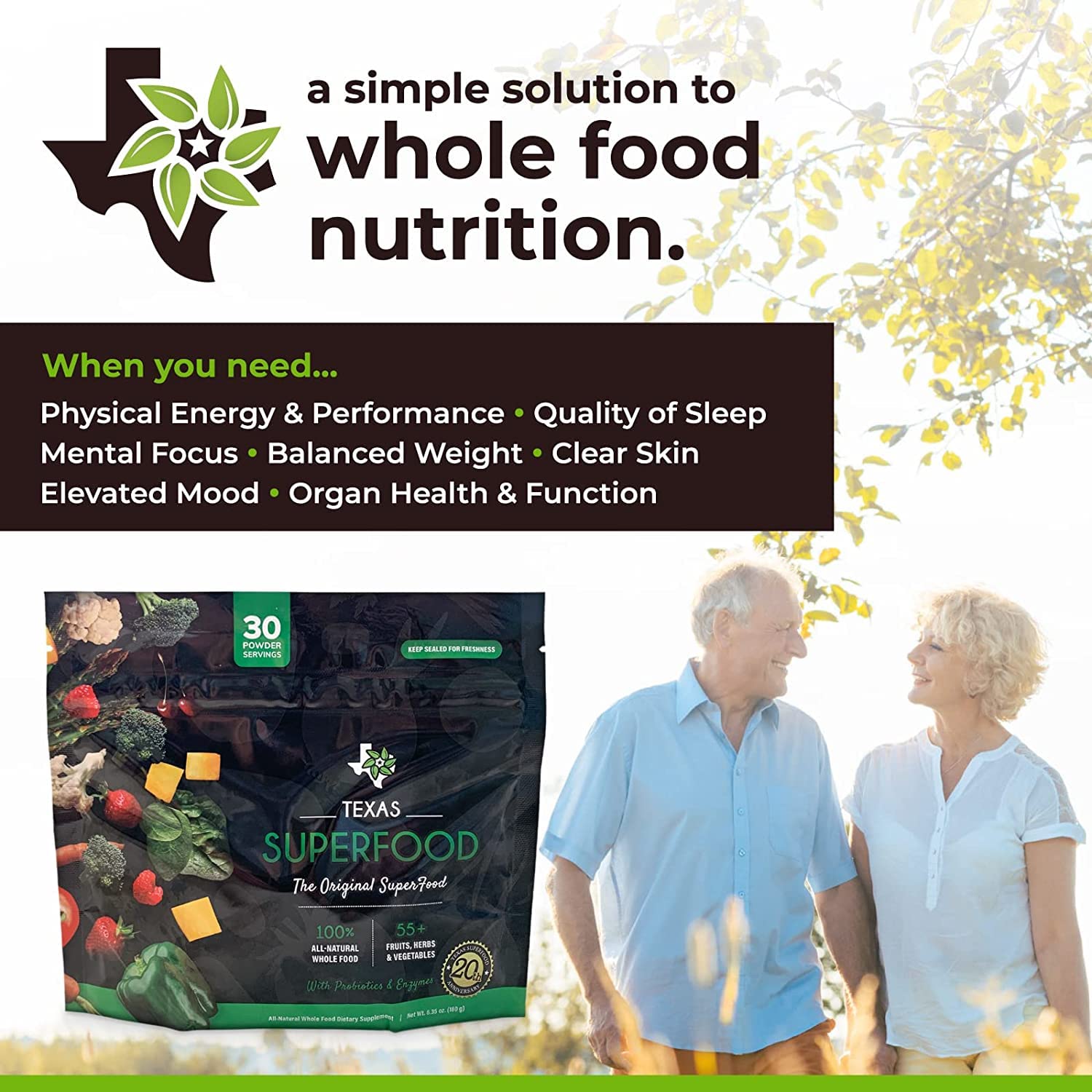 easy-to-use powdered vitamin blend