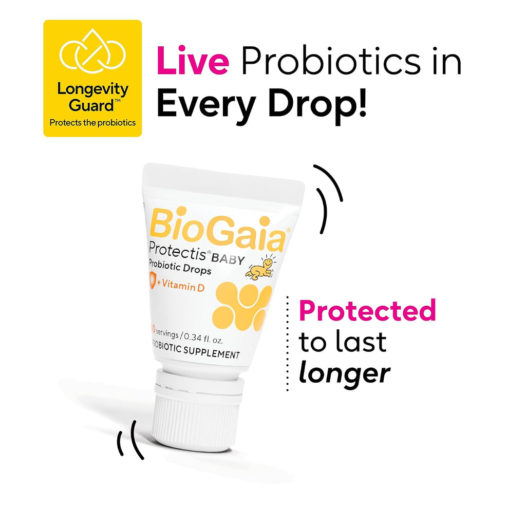 Easy-to-use probiotic drops for children