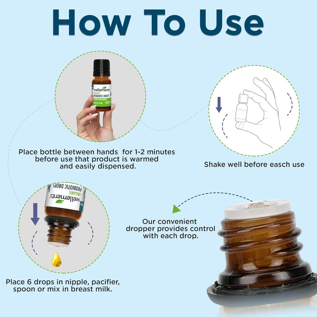 easy-to-use probiotic drops