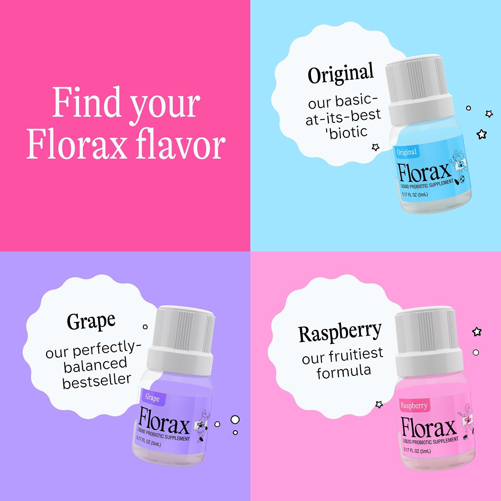 easy-to-use probiotic vials