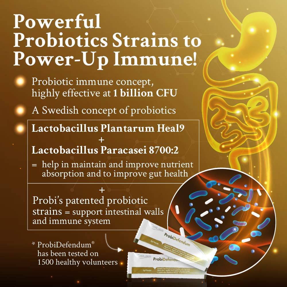 easy-to-use probiotics powder packets