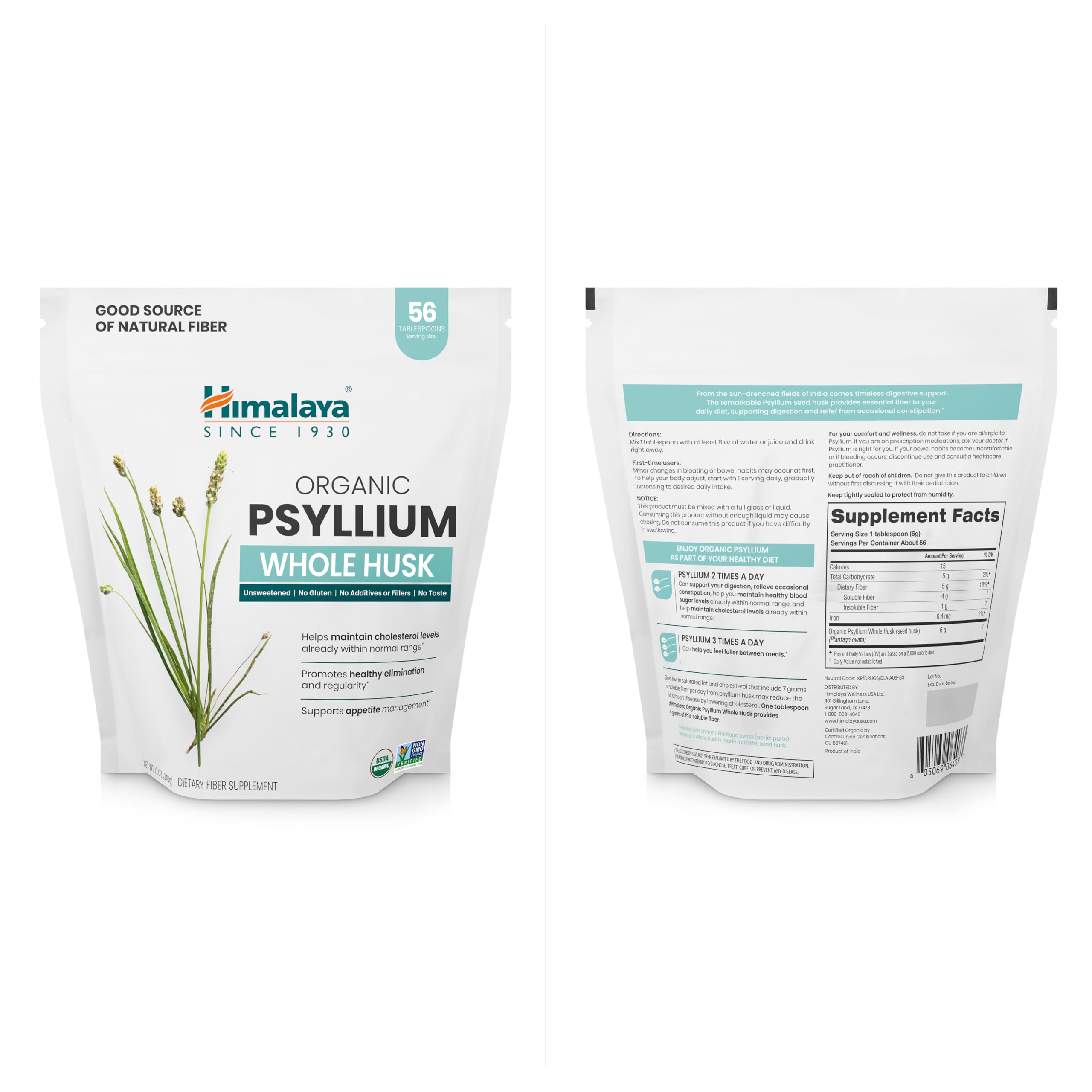 easy-to-use psyllium fiber supplement