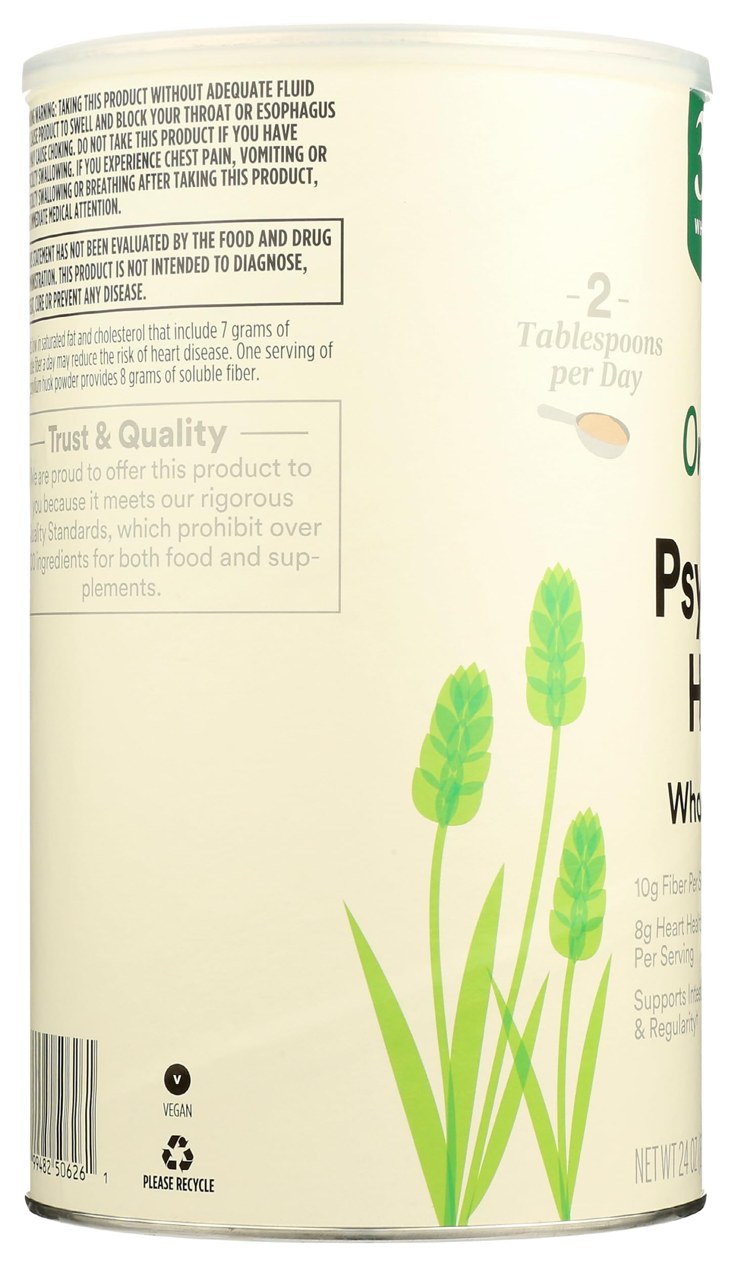 easy-to-use psyllium fiber supplement