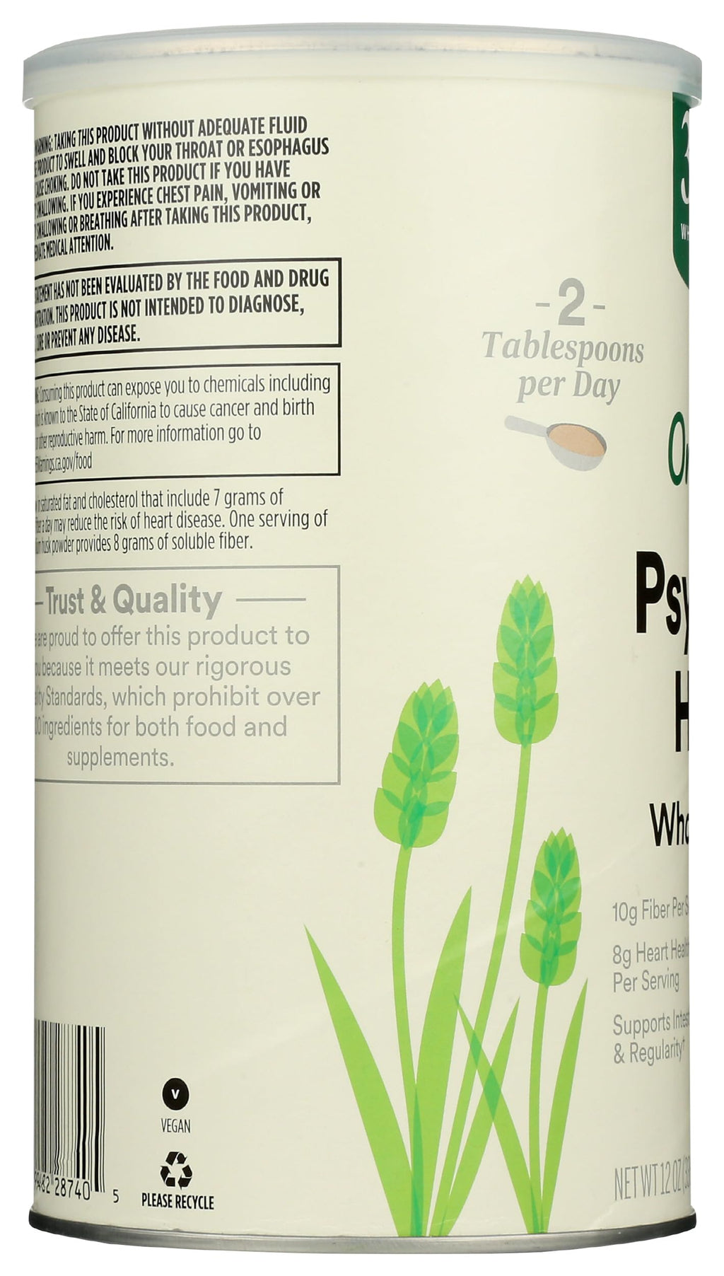 easy-to-use psyllium husk flakes