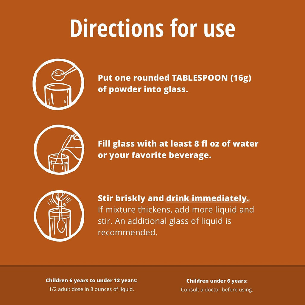 easy-to-use psyllium husk for weight control