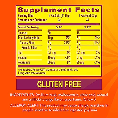 easy-to-use psyllium husk packets