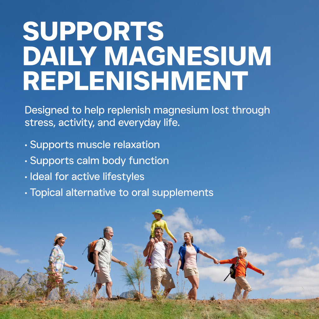 easy-to-use pump magnesium cream