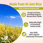 easy-to-use rice protein supplement