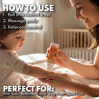 easy-to-use roll-on for kids' stress relief