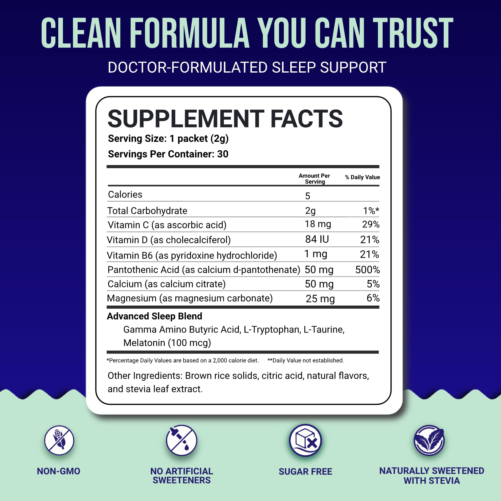 easy to use sleep aid powder
