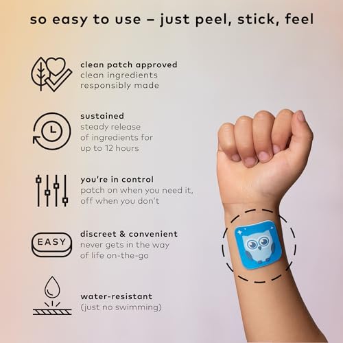 easy-to-use sleep patches for kids