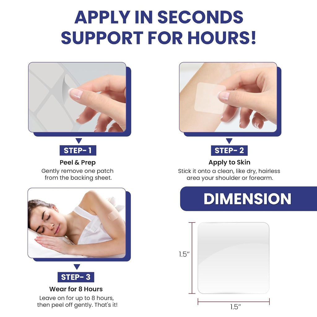 easy-to-use sleep patches for relaxation