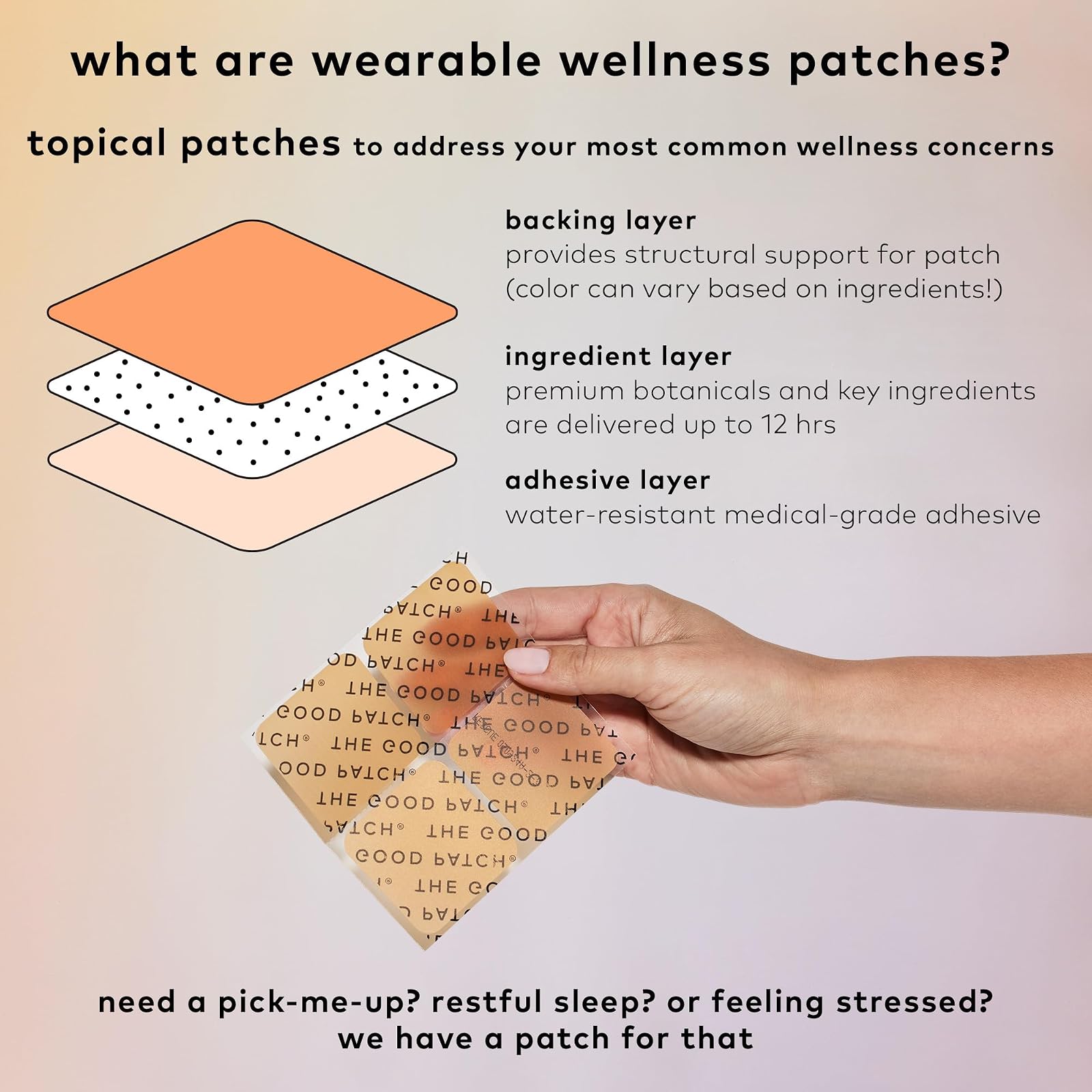 easy-to-use sleep patches