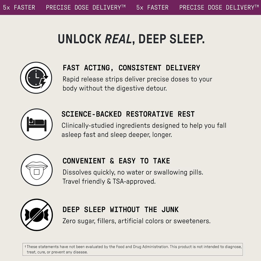 easy-to-use sleep strips for adults
