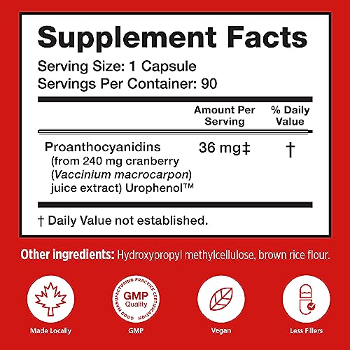 easy-to-use soluble cranberry packets