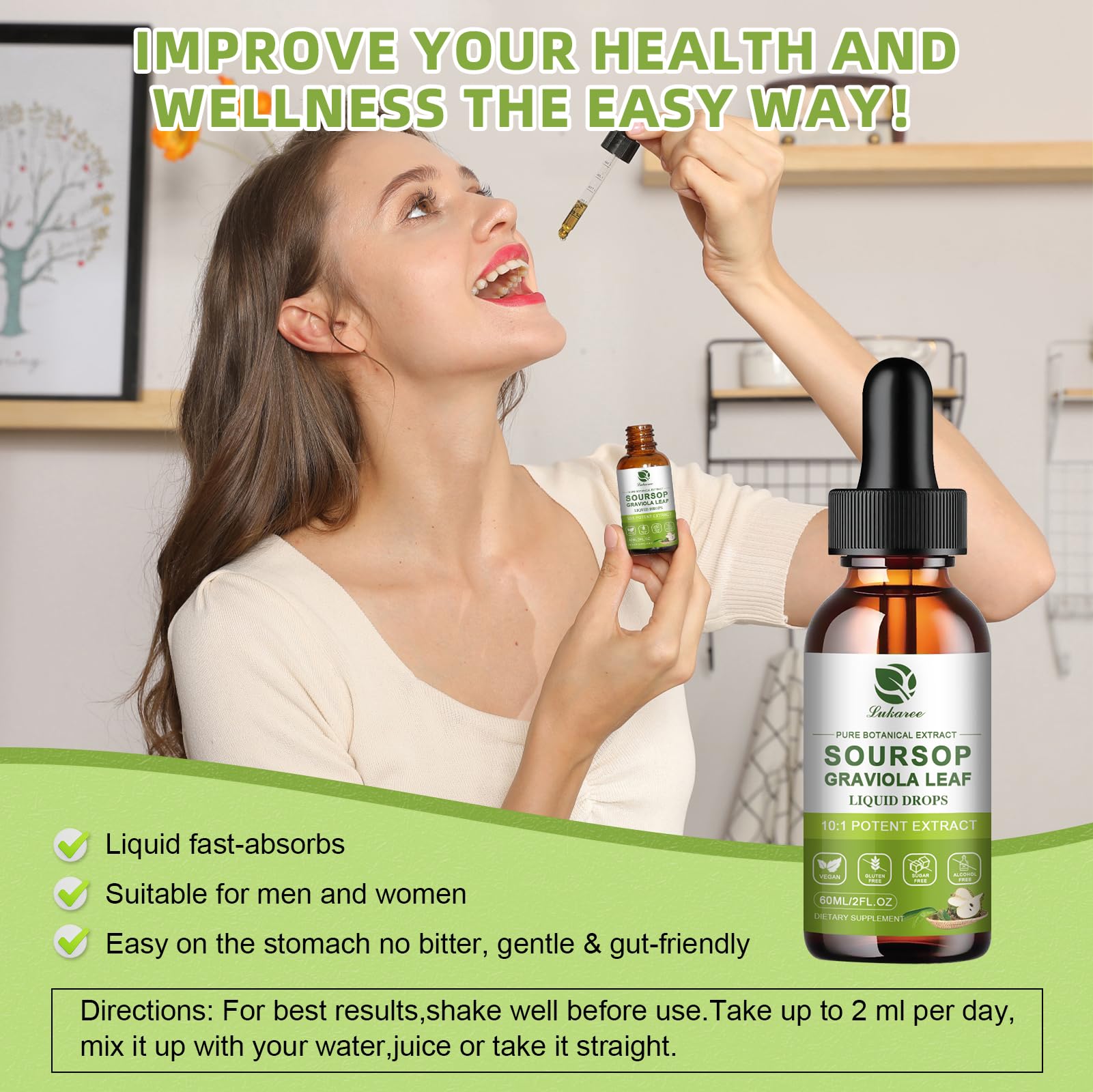 easy-to-use Soursop health supplement