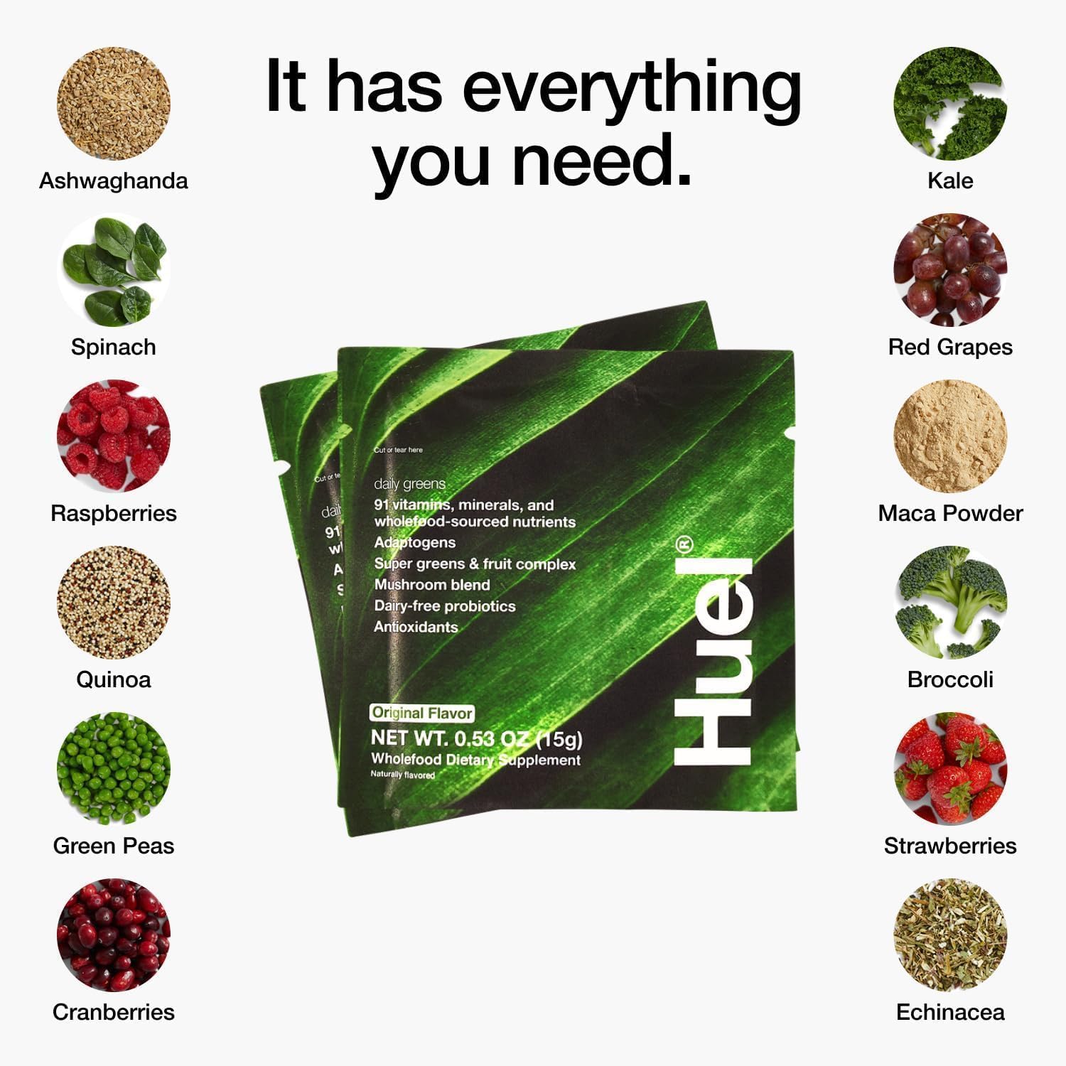 easy-to-use spirulina single serving packets