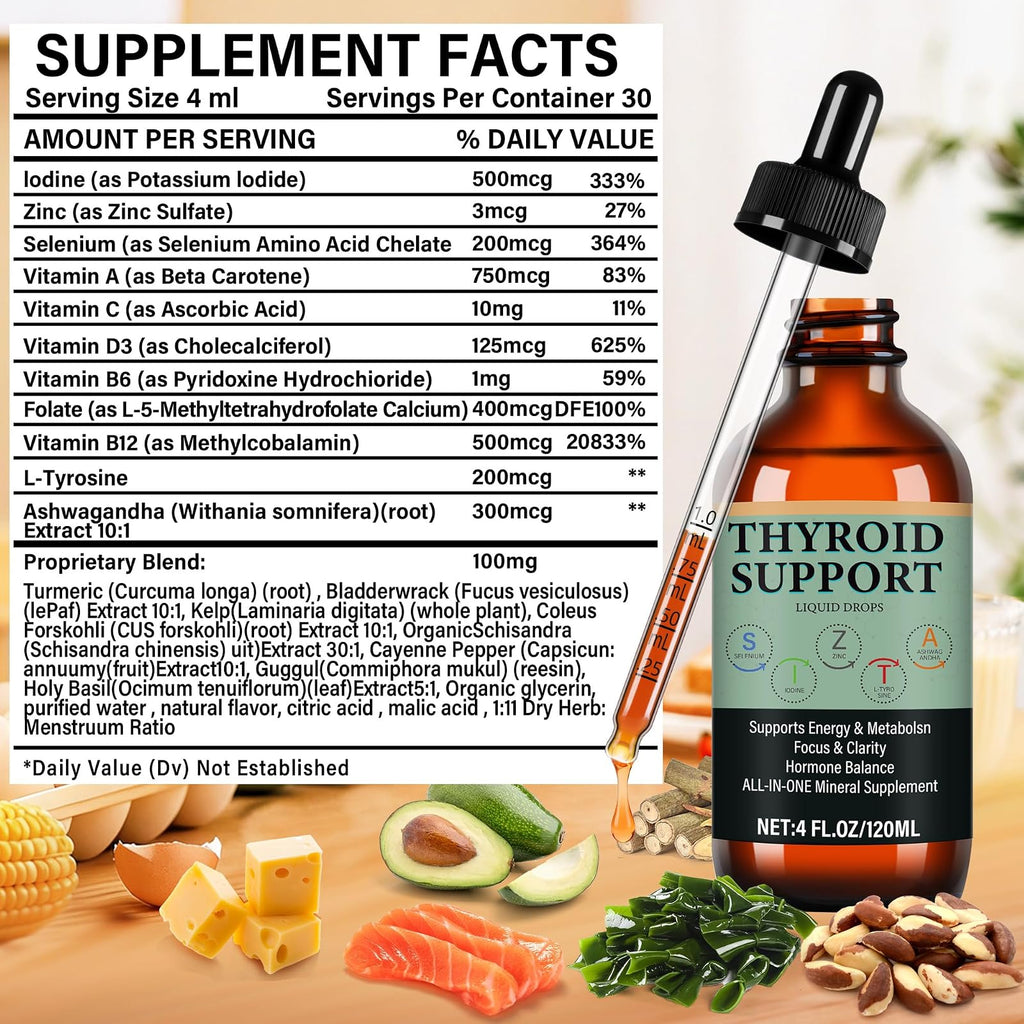 Easy-to-use thyroid extract drops