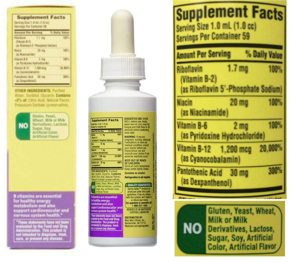 easy-to-use vitamin b complex liquid