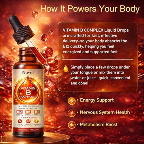 easy-to-use vitamin B liquid formula