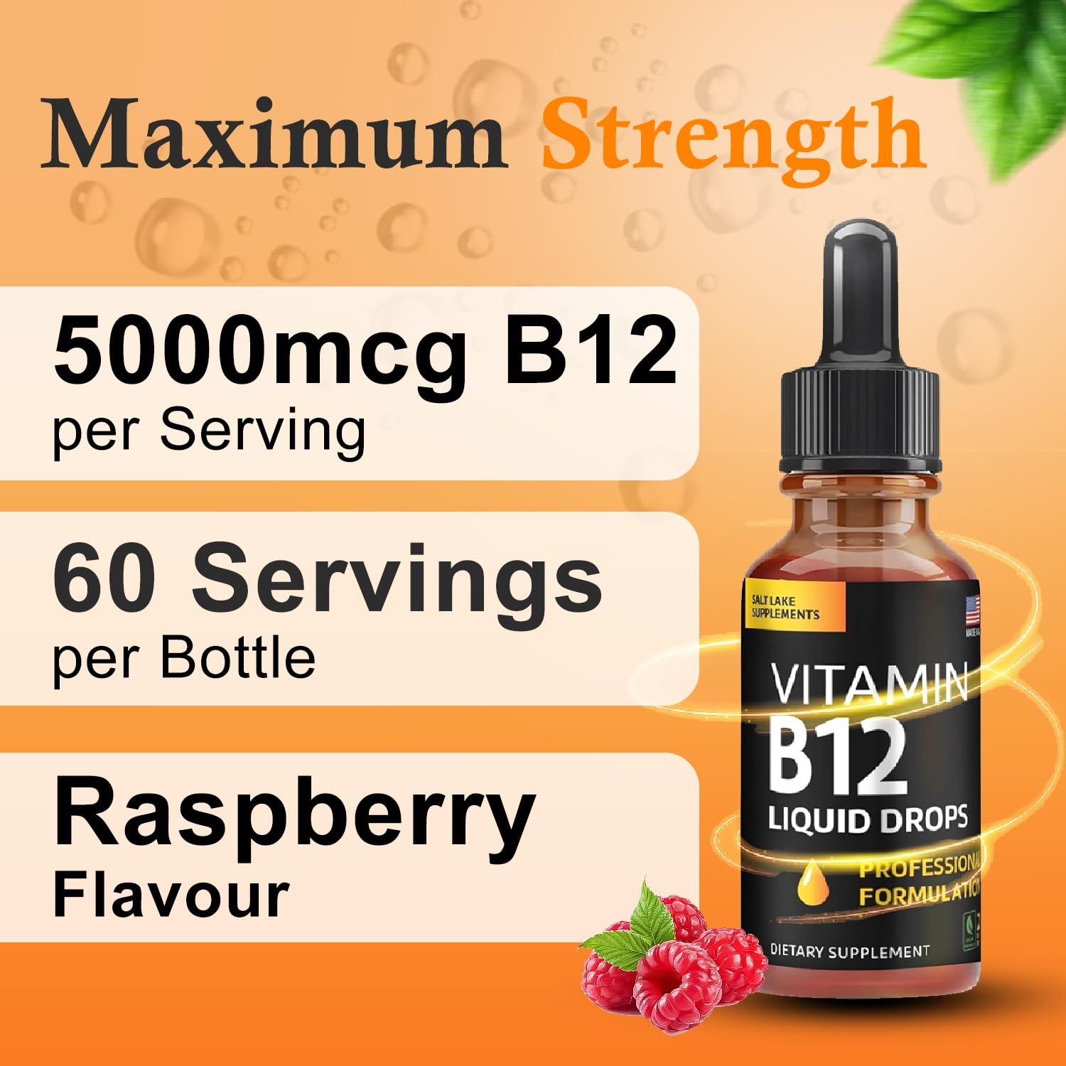 easy to use vitamin b12 drops