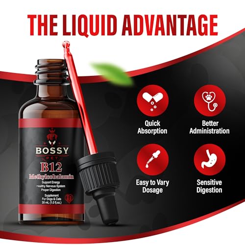 easy-to-use vitamin b12 liquid dropper