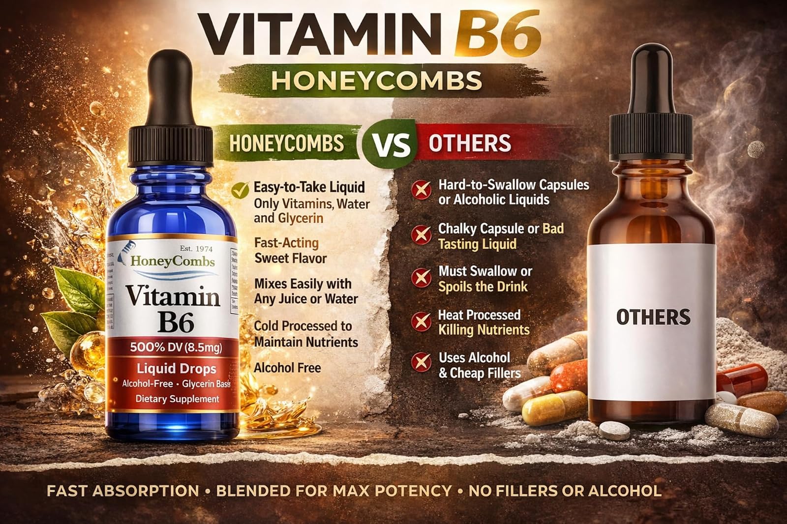 easy-to-use vitamin B6 liquid