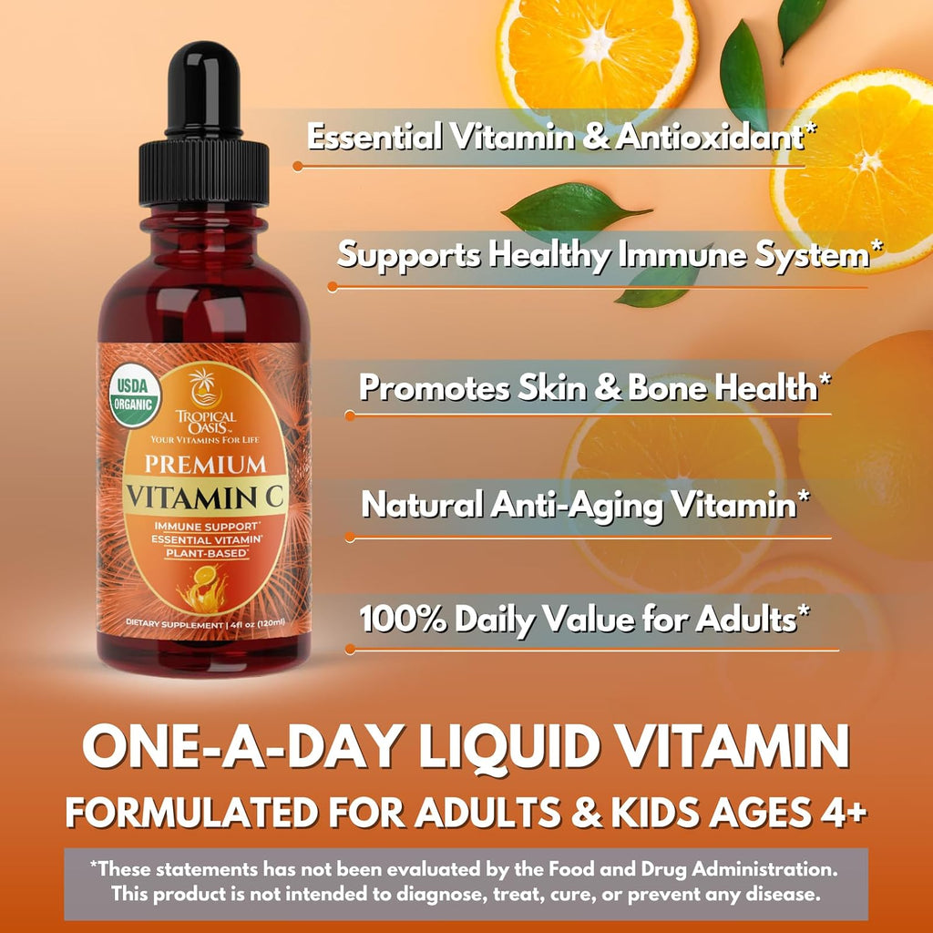 Easy-to-use vitamin C drops