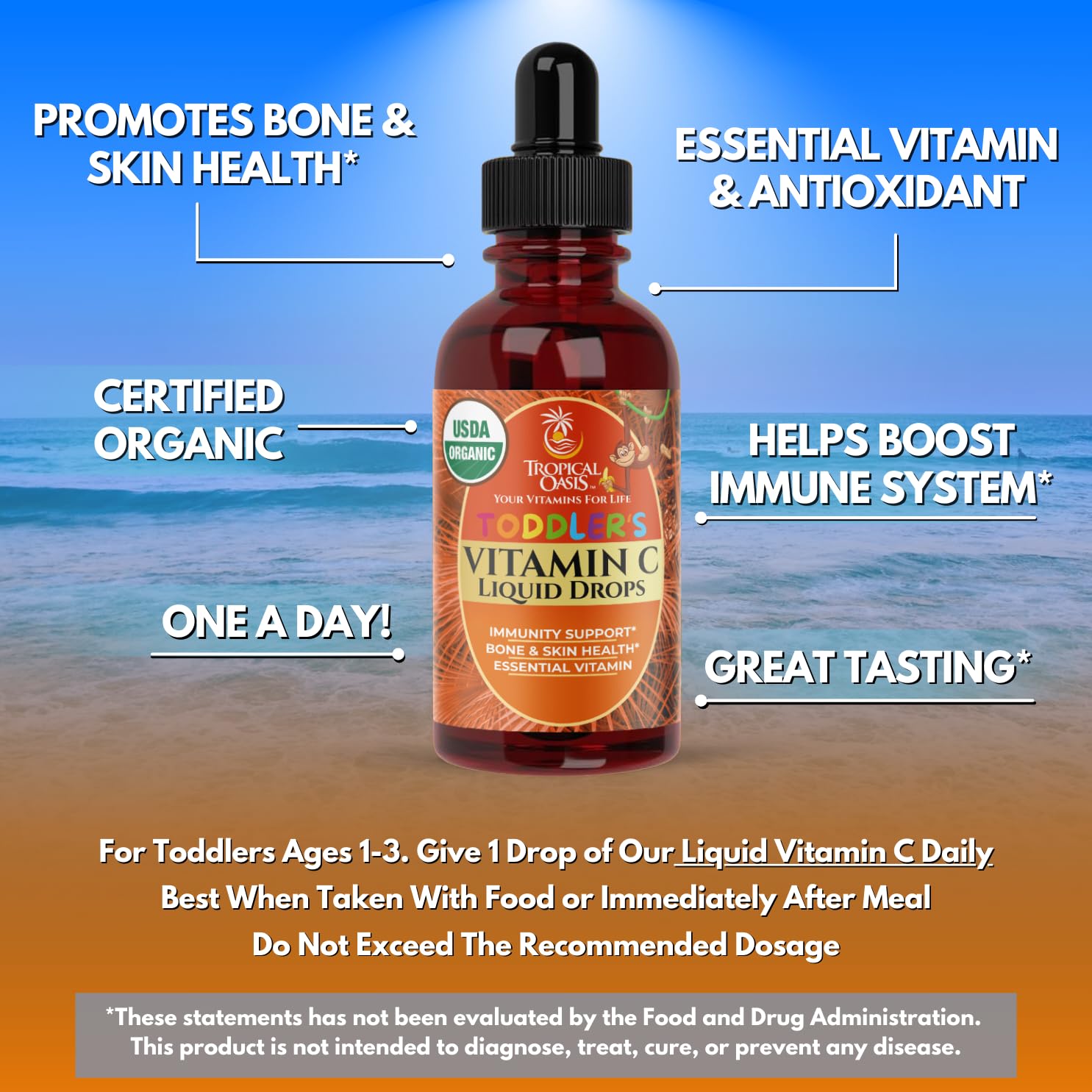 easy-to-use vitamin C liquid drops