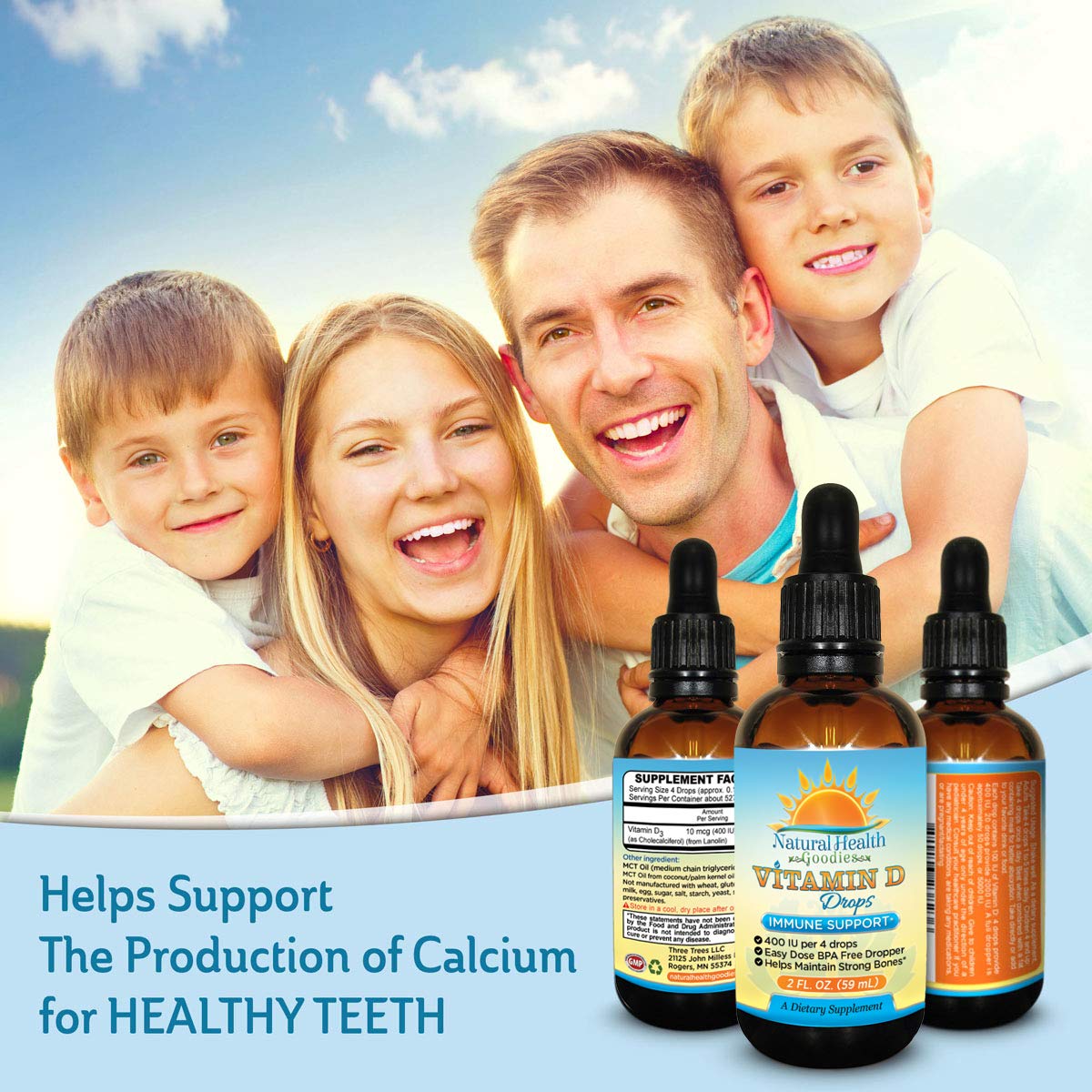 easy to use vitamin d drops