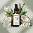 Easy-to-use vitamin D3 drops