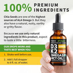 Easy-to-use vitamin D3 K2 drops