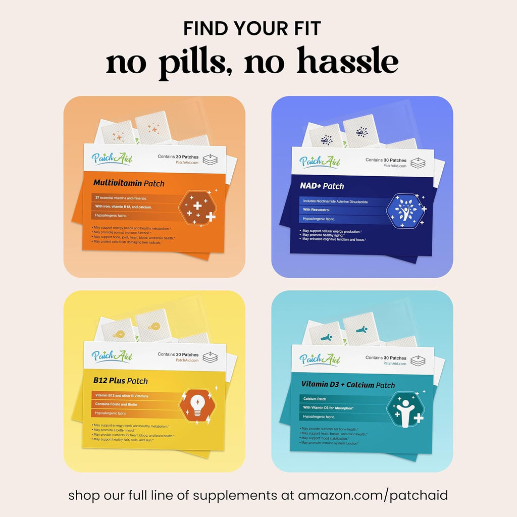 easy-to-use vitamin patch solution