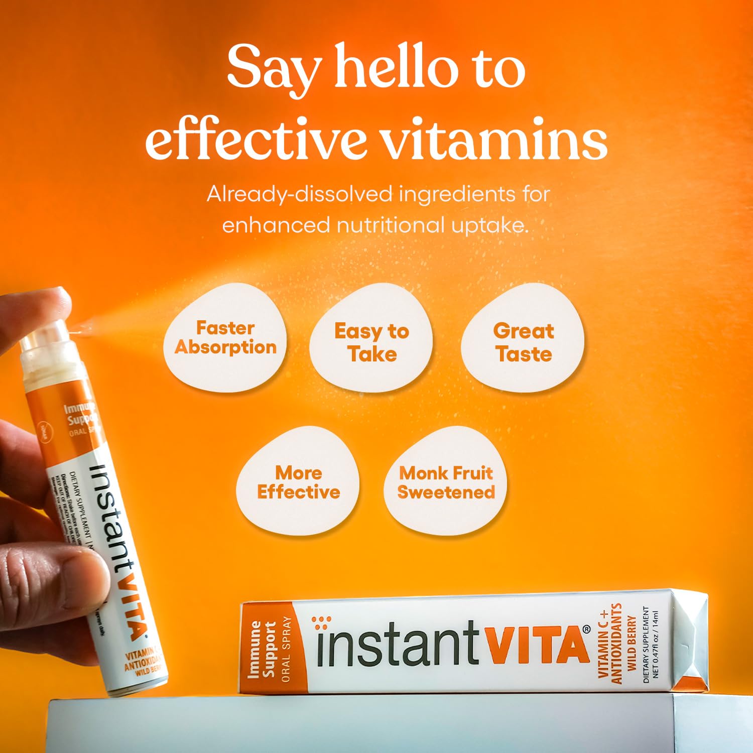 easy-to-use vitamin spray for immunity