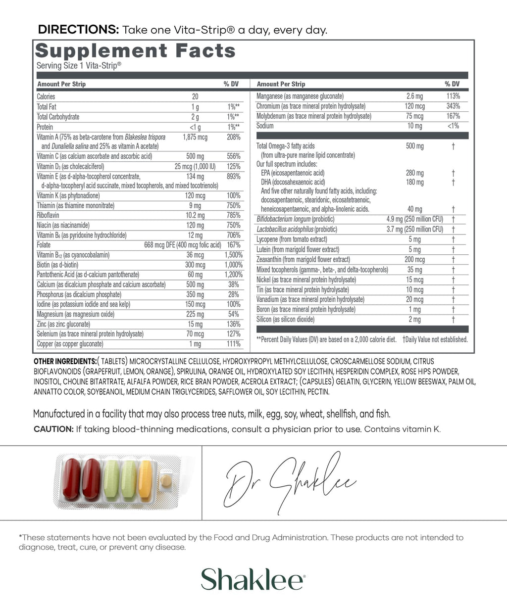 easy-to-use vitamin strips for men