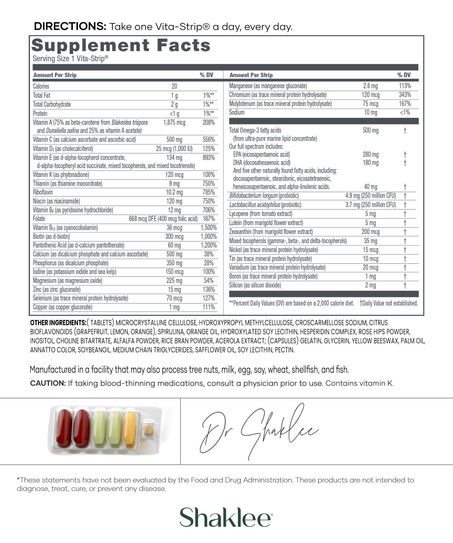easy-to-use vitamin strips for men