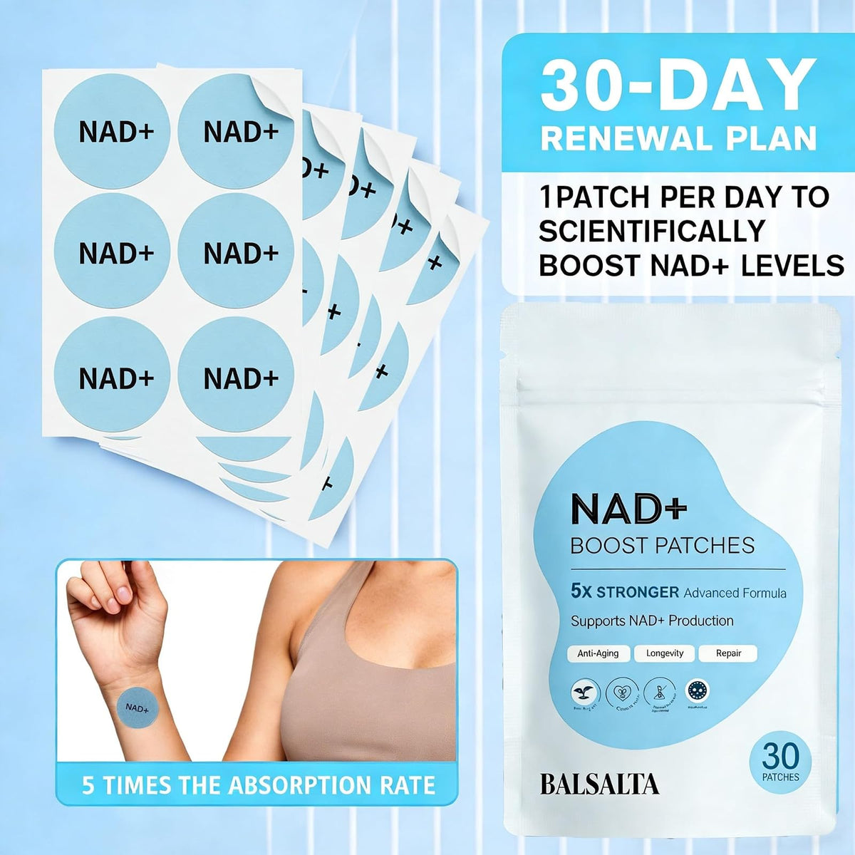 easy-to-use wellness patches for busy lifestyles