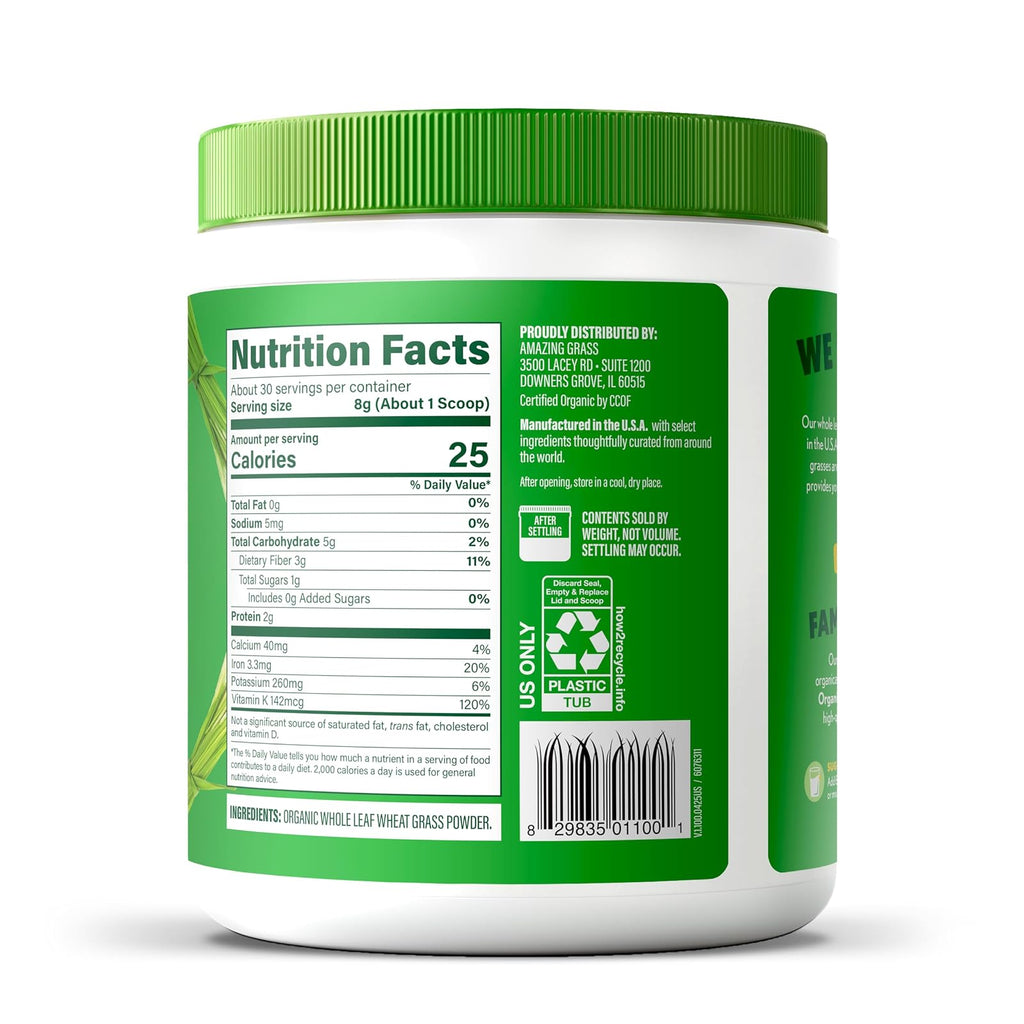 easy-to-use wheatgrass for health shakes