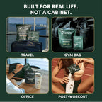 Easy-to-use whey protein sachets